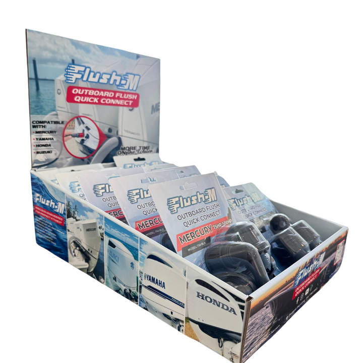 Flush-M™ | Quick Flushing For Mercury® Suzuki® Yamaha® & Honda®